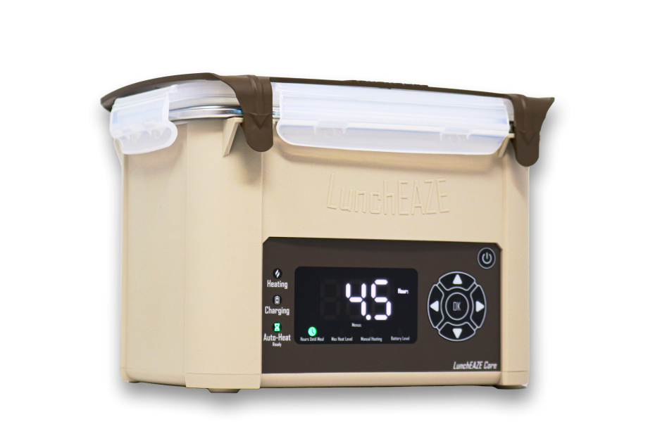 LunchEAZE - Cordless, Smart, Self-Heated Lunch Box