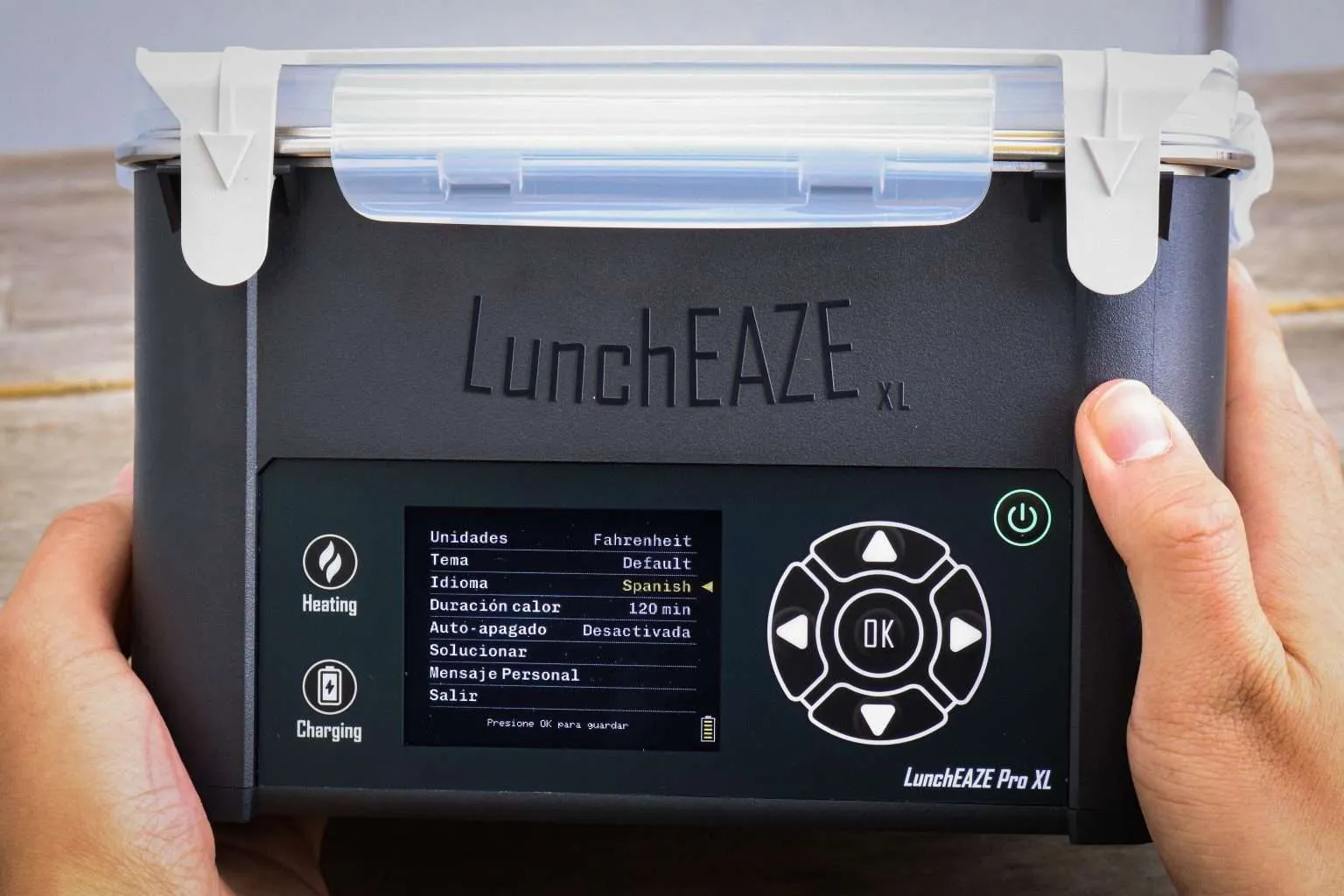 LunchEAZE - Cordless, Smart, Self-Heated Lunch Box